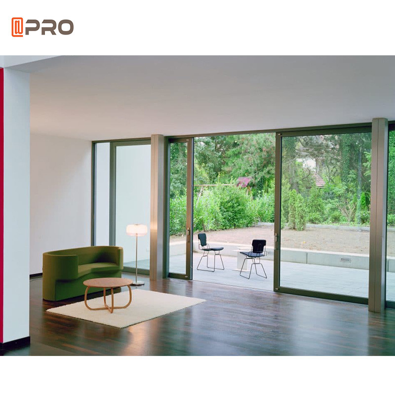 Eksterior Rumah Thermal Break Aluminium Sliding Glass Door Pintu Teras ...