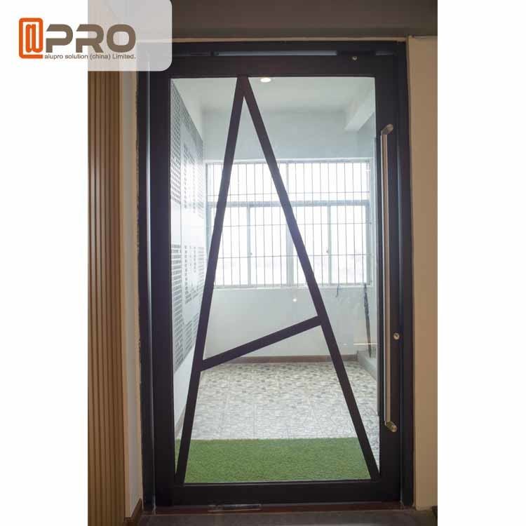 Pintu Pivot Aluminium Lantai Musim Semi Untuk Rumah Interior Ukuran ...